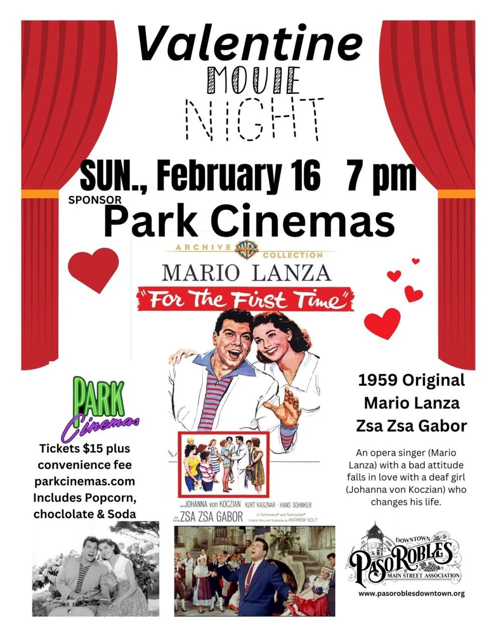 Valentine Movie Night @ Park Cinemas - Adelaide Inn